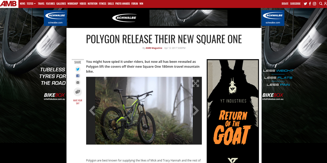 POLYGON RELEASES THEIR NEW XQUARONE EX (AMBMAG) - Polygon Bikes