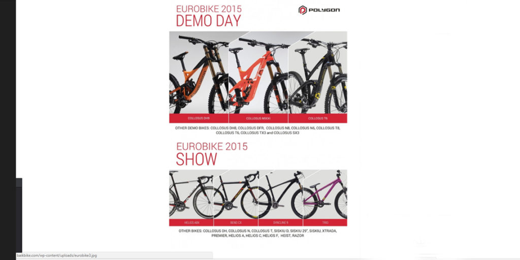 POLYGON COLLOSUS DH9: THE NEW DOWNHILL WINNING MACHINE (BAIKBIKE.COM ...