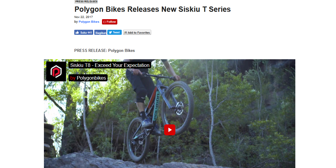 Pinkbike: Polygon Bikes Releases New Siskiu T Series - Polygon Bikes