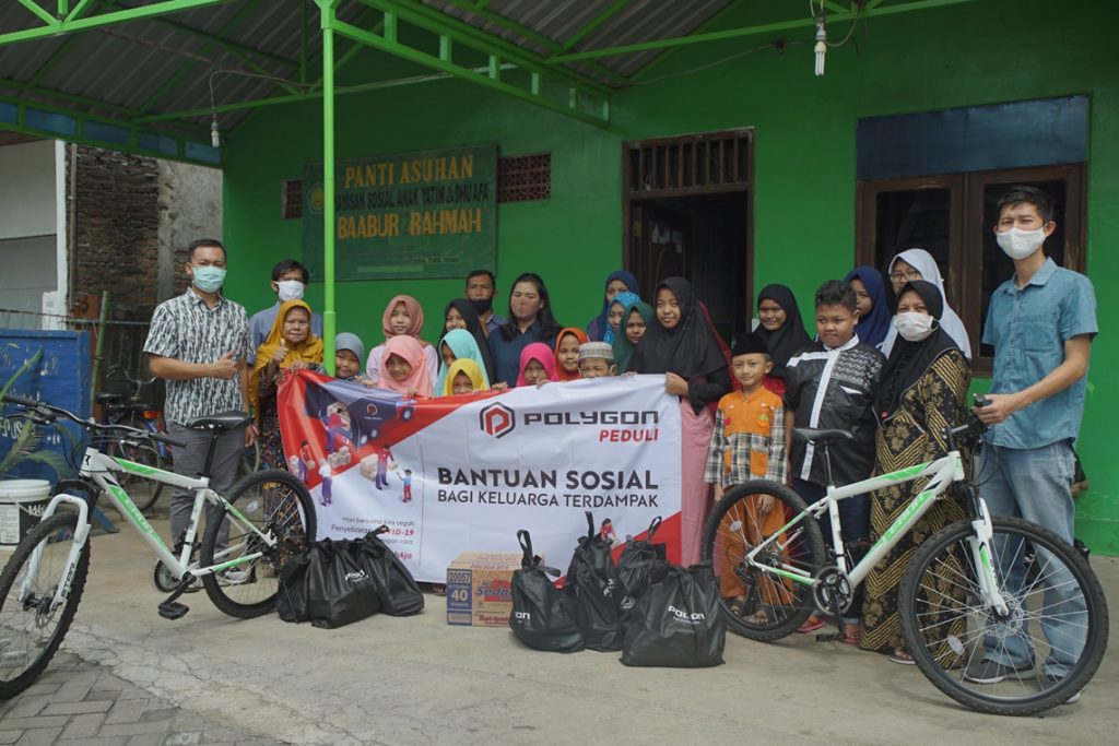 POLYGON PEDULI LAWAN COVID-19 MELALUI AKSI KASIH KE 19 PANTI ASUHAN ...