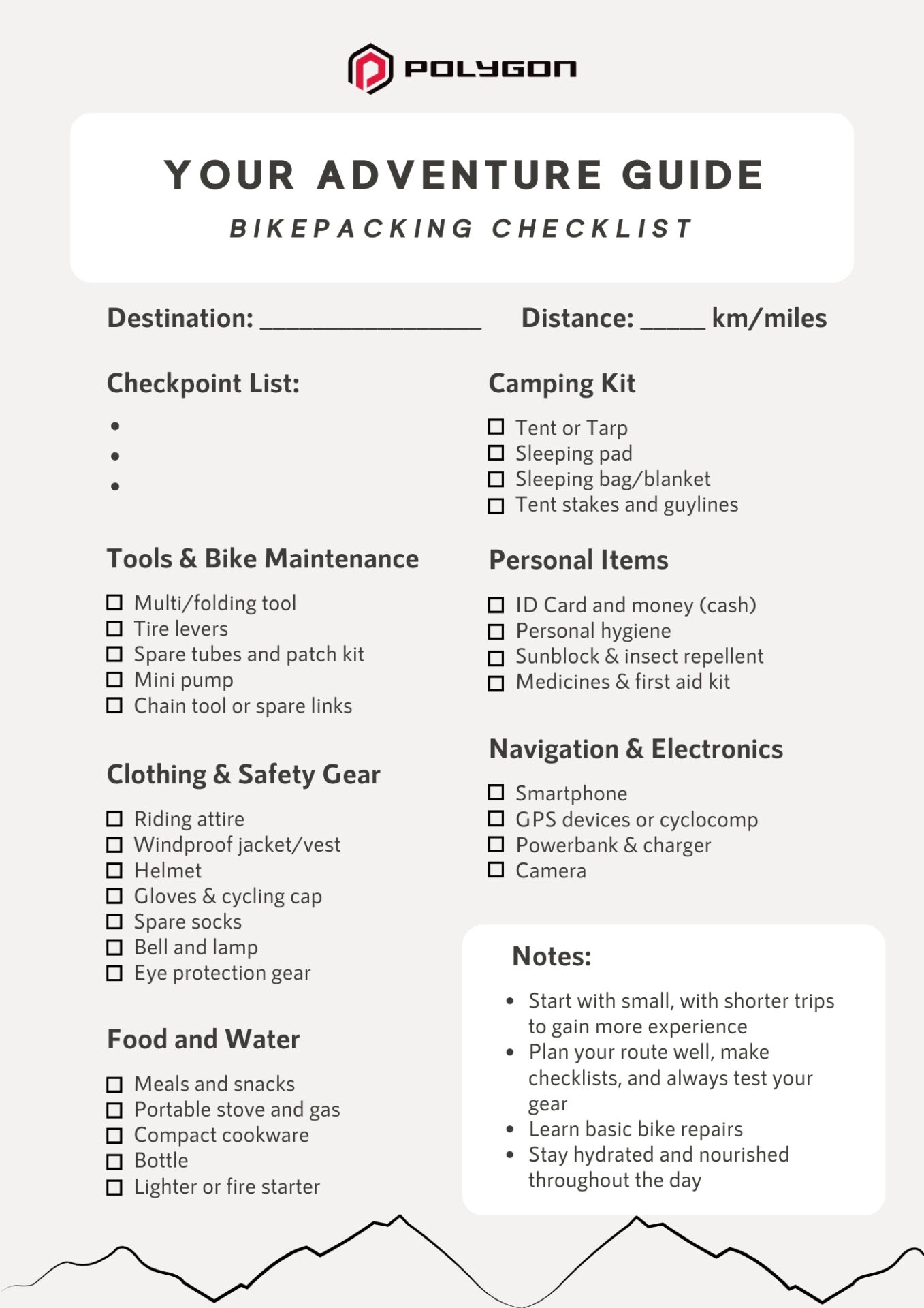 Bikepacking 101: Persiapan untuk Petualangan Bikepacking bagi Pemula - Polygon Bikes