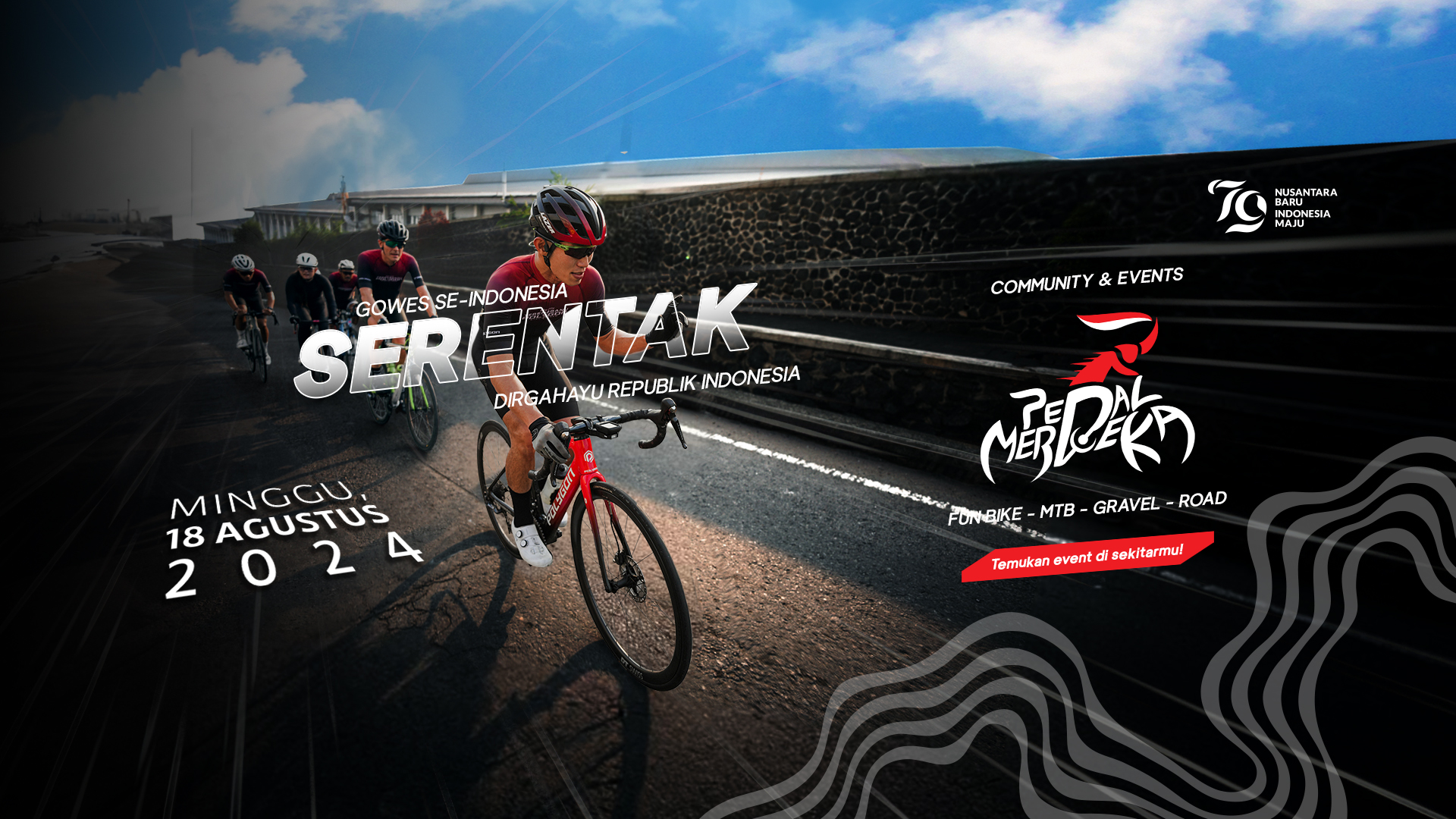 Merdeka Ride: Gebyar Gowes Polygon untuk Merayakan HUT RI Ke-79! Simak ...