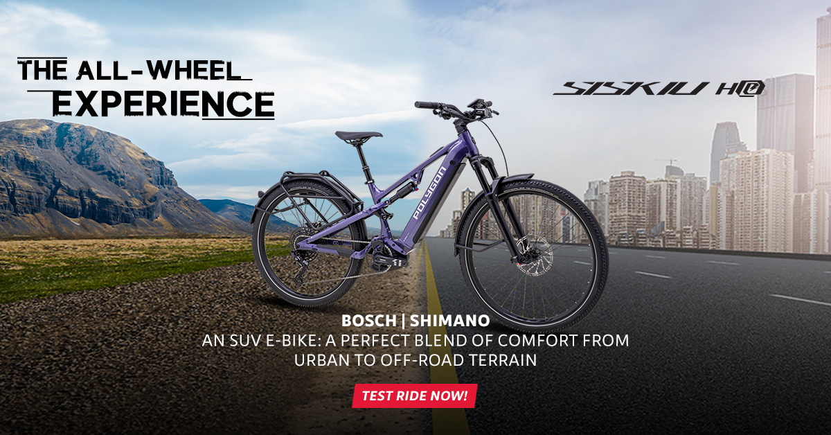 Rasakan Langsung! Test Ride Polygon Siskiu HE, SUV e-Bike Terbaru dari ...